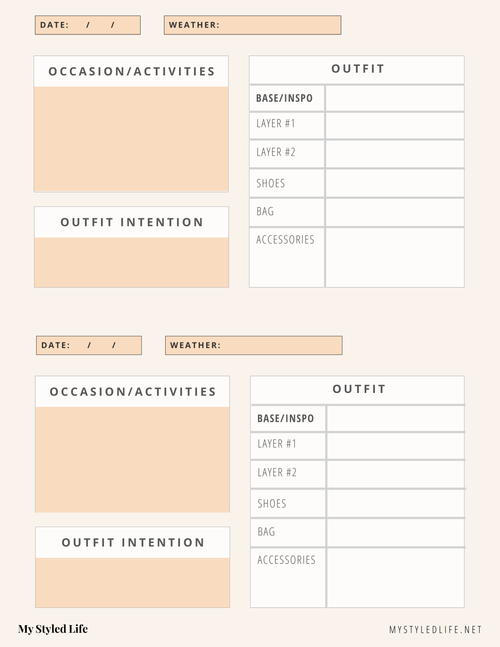 Why Outfit Planning is So Important and How to Do It — My Styled Life