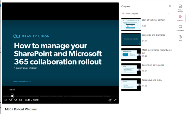 The new Stream app and how to manage videos in SharePoint — Gravity Union