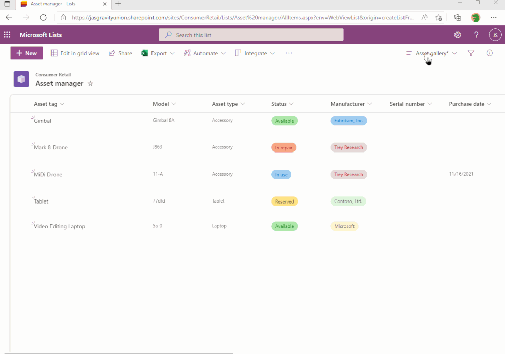 Get the most out of Microsoft Lists — Gravity Union