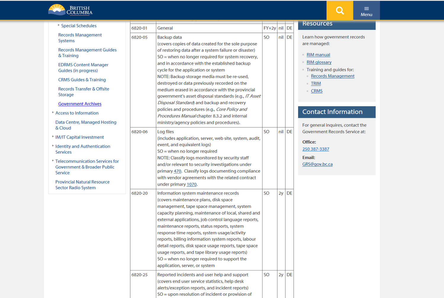 Implementing the ORCS and ARCS file plan with Collabware CLM — Gravity ...