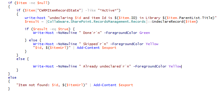 Undeclaring Records in Collabware CLM — Gravity Union
