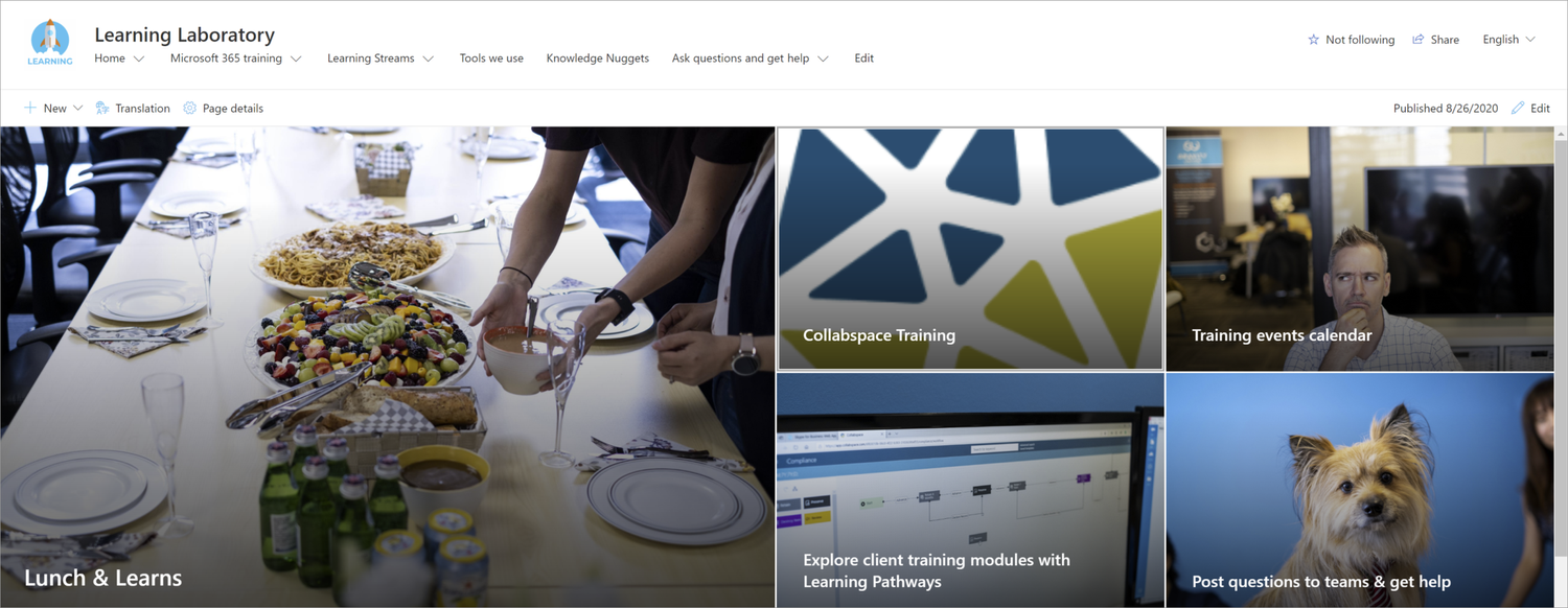 Kick-start training with Microsoft 365 Learning Pathways — Gravity Union