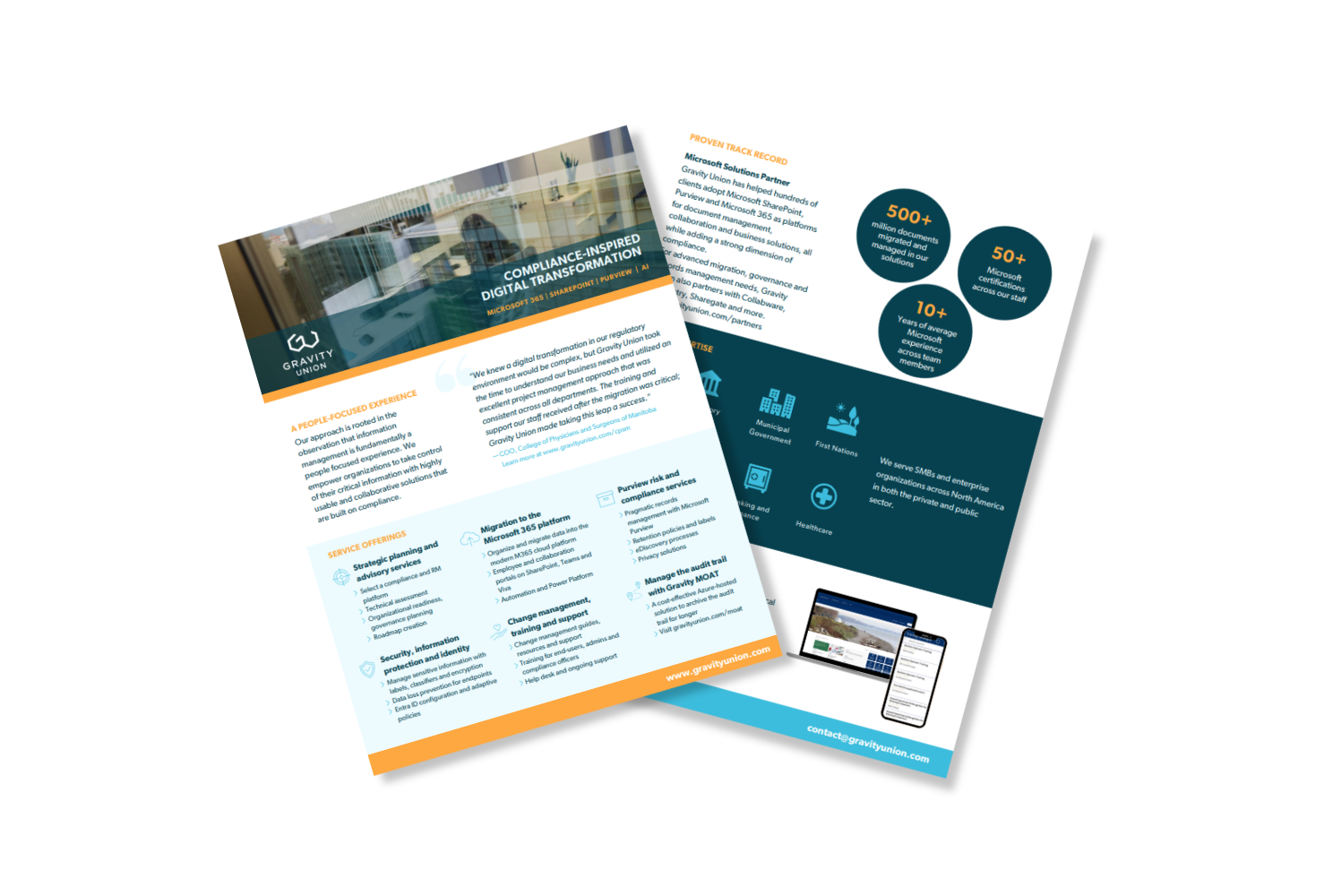 About Gravity Union Compliance and Offerings — Gravity Union