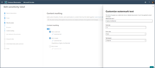 Using sensitivity labels with SharePoint document libraries — Gravity Union