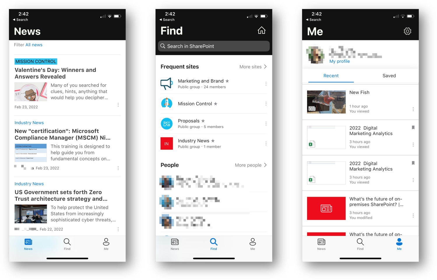 SharePoint intranets – the mobile experience — Gravity Union