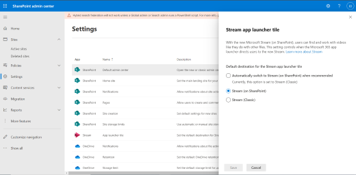 The new Stream app and how to manage videos in SharePoint — Gravity Union