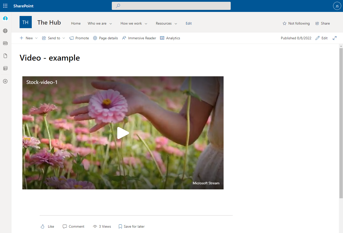 The new Stream app and how to manage videos in SharePoint — Gravity Union