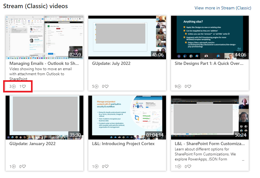 The new Stream app and how to manage videos in SharePoint — Gravity Union