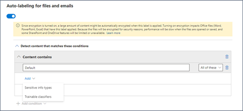 Using sensitivity labels with SharePoint document libraries — Gravity Union