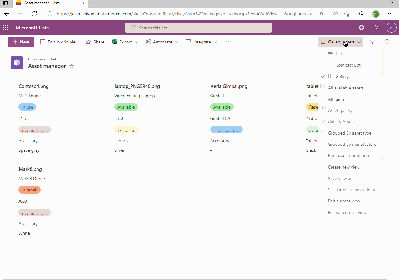 Get the most out of Microsoft Lists — Gravity Union
