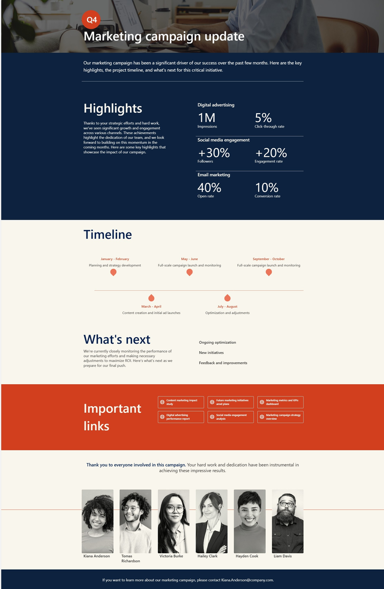 SharePoint page templates: Highlights from the updated gallery ...