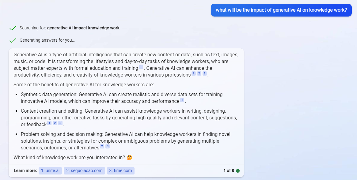 How Generative AI and ChatGPT might impact knowledge work — Gravity Union