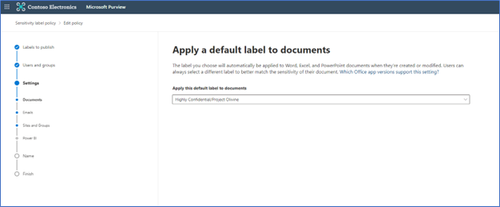 Using sensitivity labels with SharePoint document libraries — Gravity Union
