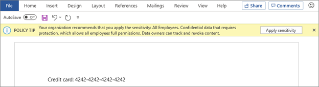 Using sensitivity labels with SharePoint document libraries — Gravity Union
