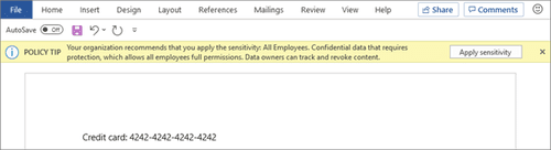 Using sensitivity labels with SharePoint document libraries — Gravity Union