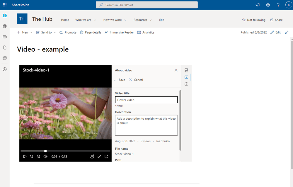 The new Stream app and how to manage videos in SharePoint — Gravity Union