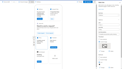 Why use Viva Connections Adaptive Cards for your SharePoint Intranet ...