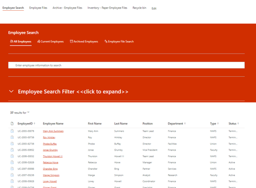 Manage employee files with Microsoft 365 and SharePoint — Gravity Union