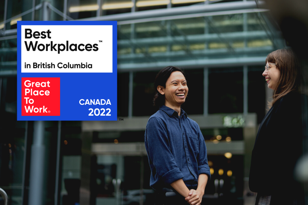 Gravity Union Awarded as a Best Workplace in BC — Gravity Union