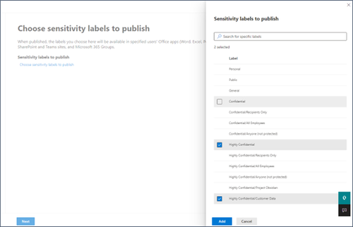 Using sensitivity labels with SharePoint document libraries — Gravity Union