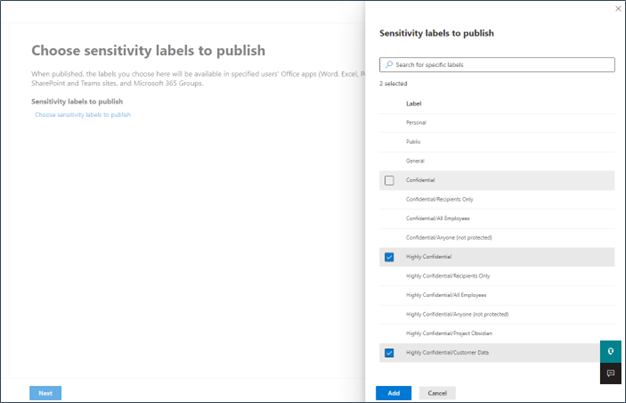 Using sensitivity labels with SharePoint document libraries — Gravity Union