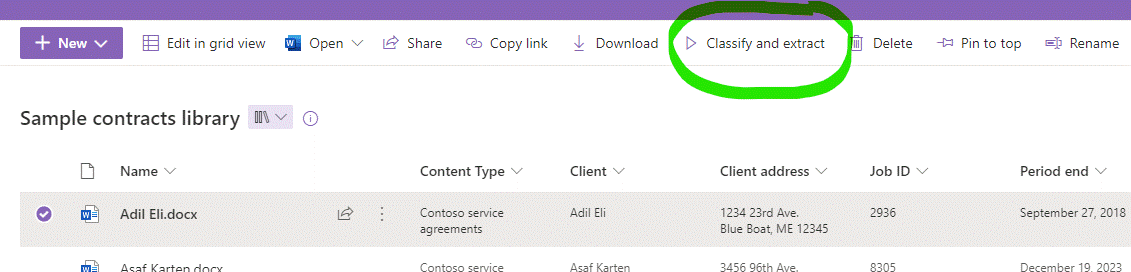 How to setup a contract management solution with SharePoint Syntex ...