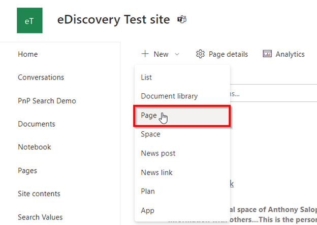 How to Configure a Simple PnP Search on a SharePoint Site — Gravity Union — Gravity Union