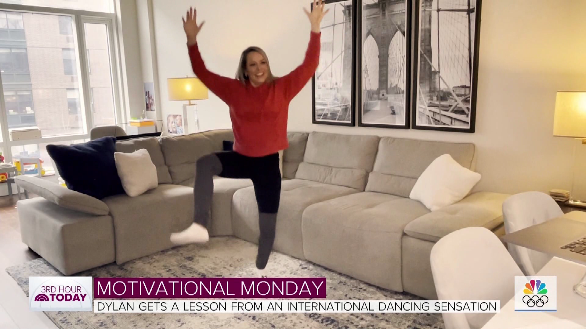 Dylan Dreyer Dancing (3/29/2021) — Newswomen