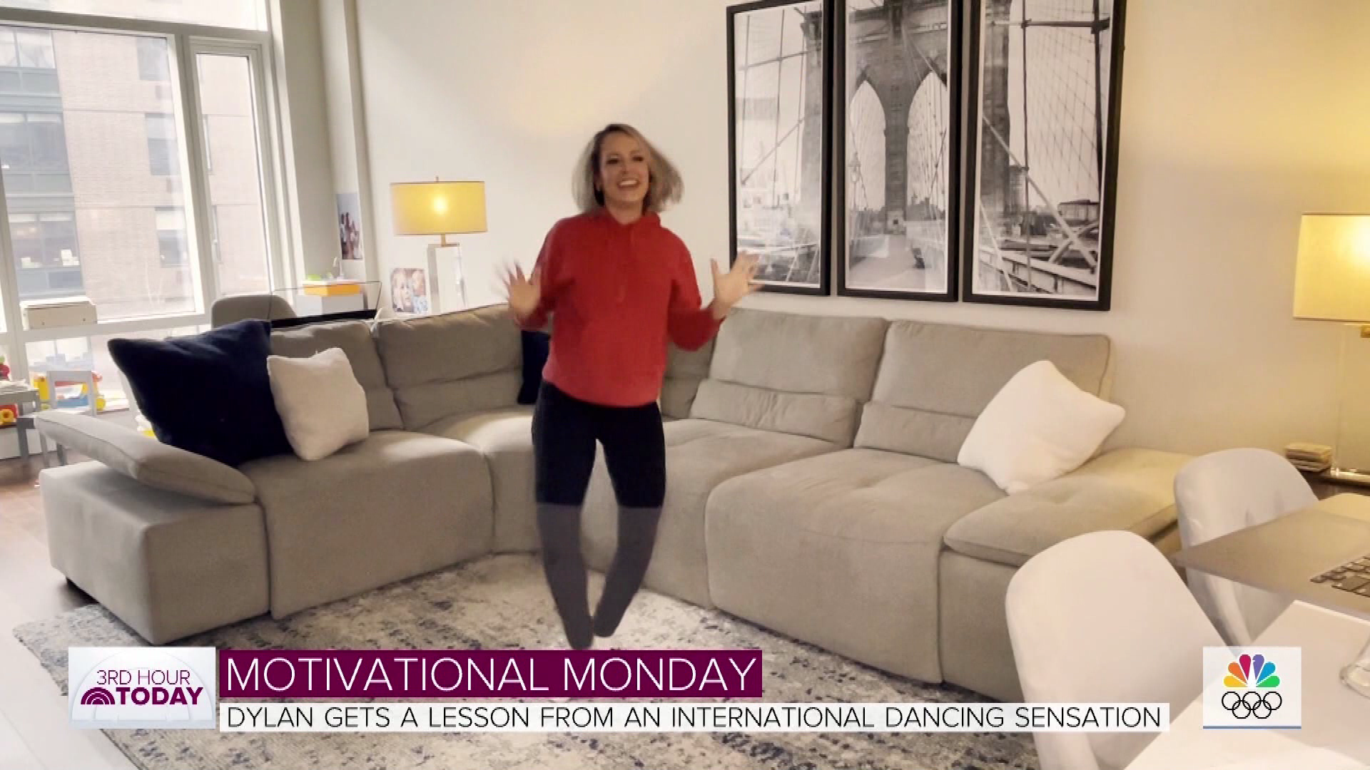 Dylan Dreyer Dancing (3/29/2021) — Newswomen