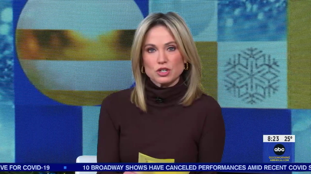 Amy Robach (12/20/2021) — Newswomen