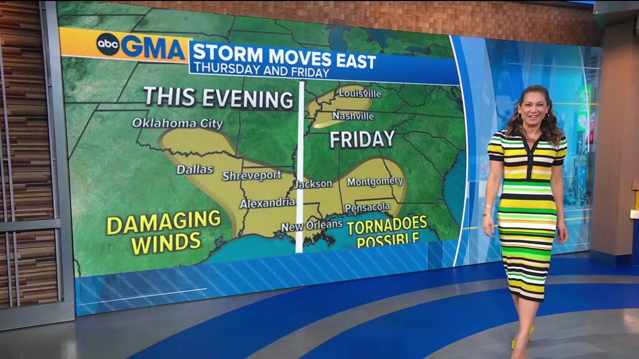 Ginger Zee (3/17/2022) — Newswomen