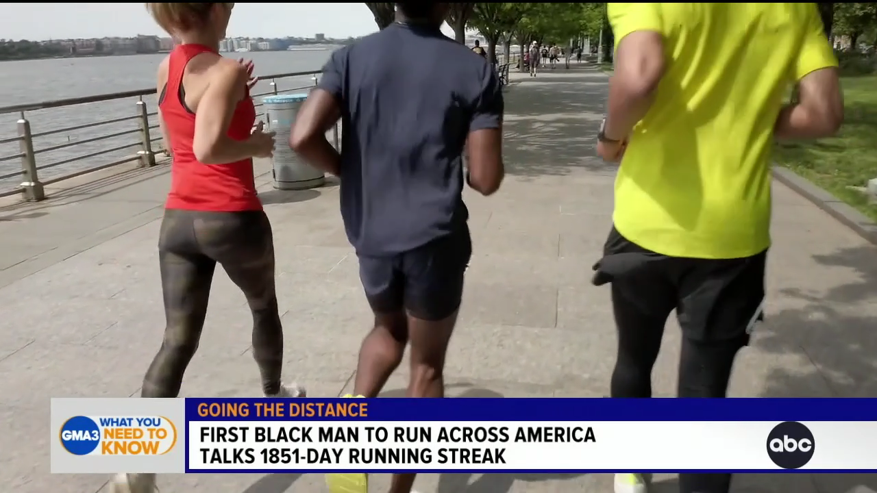 Amy Robach running (6/9/2022) — Newswomen