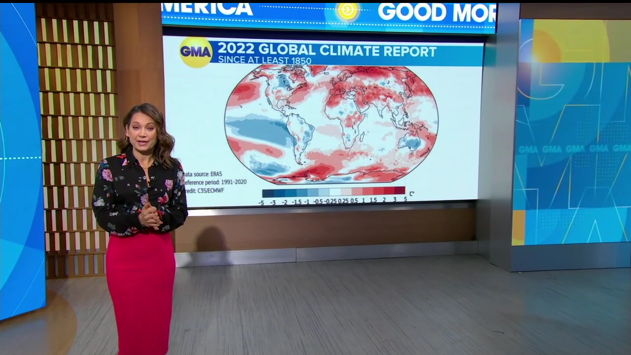 Ginger Zee (1/10/2023) — Newswomen
