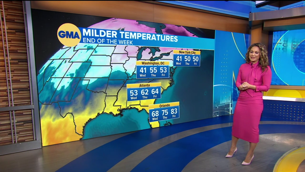 Ginger Zee (11/28/2023) — Newswomen