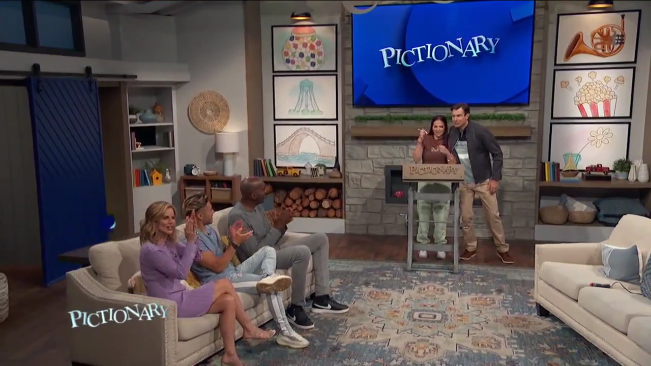 Natalie Morales on Pictionary (5/17/2024) — Newswomen