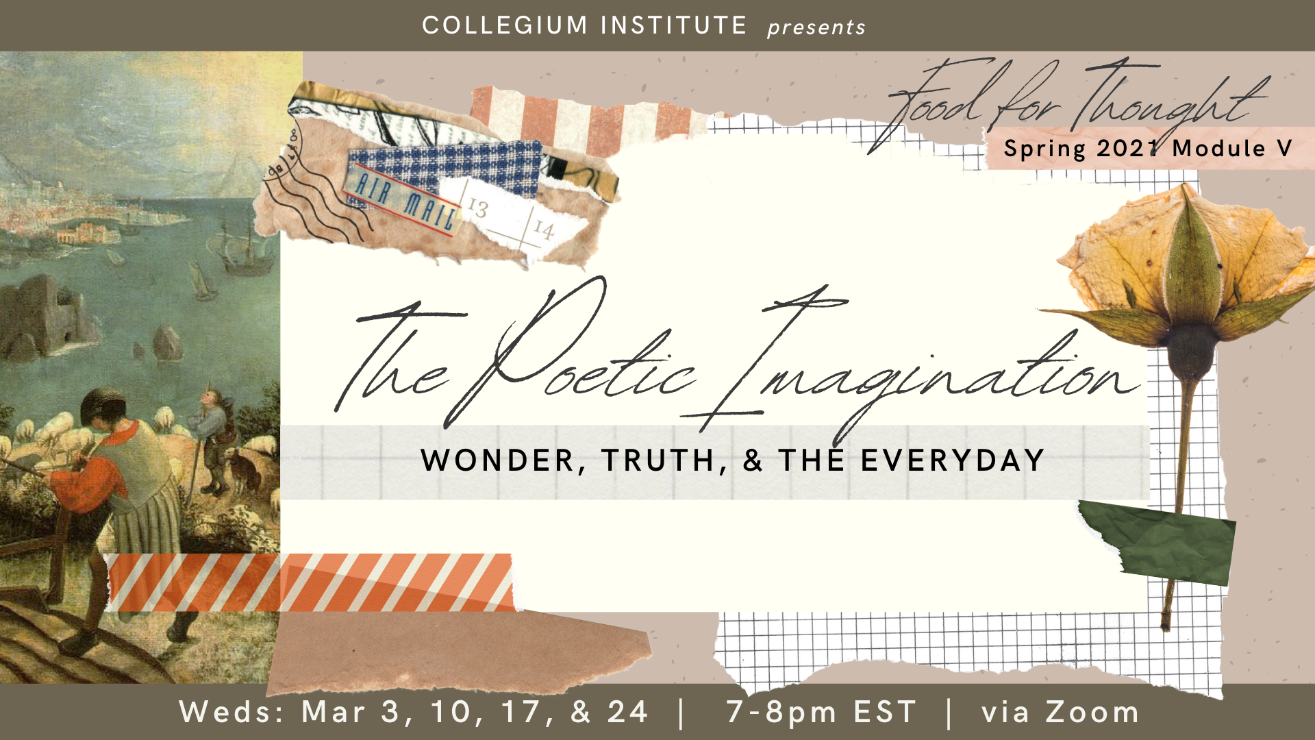 The Poetic Imagination: Wonder, Truth, and the Everyday (Food for ...