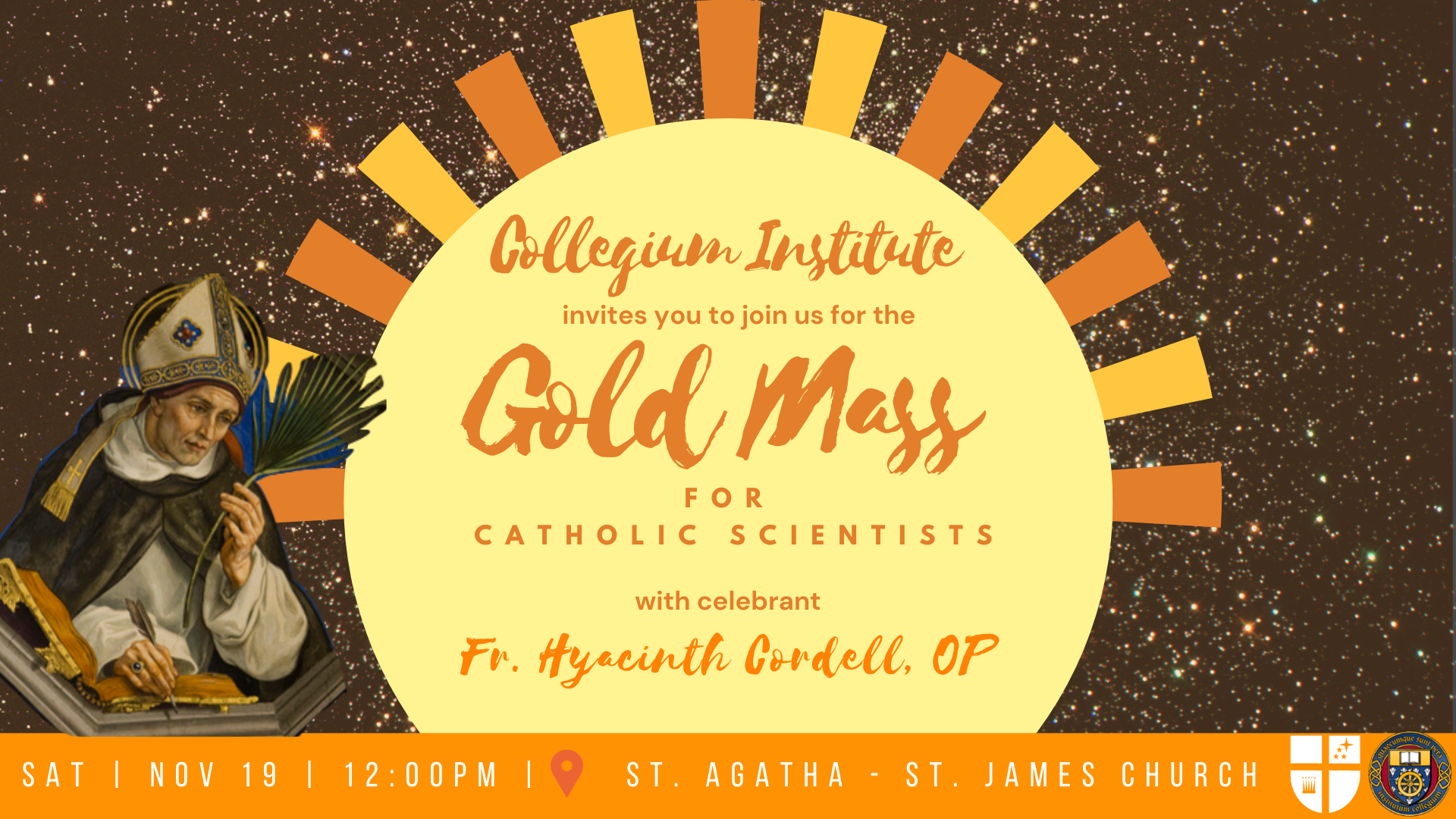 Gold Mass for Catholic Scientists — Collegium Institute