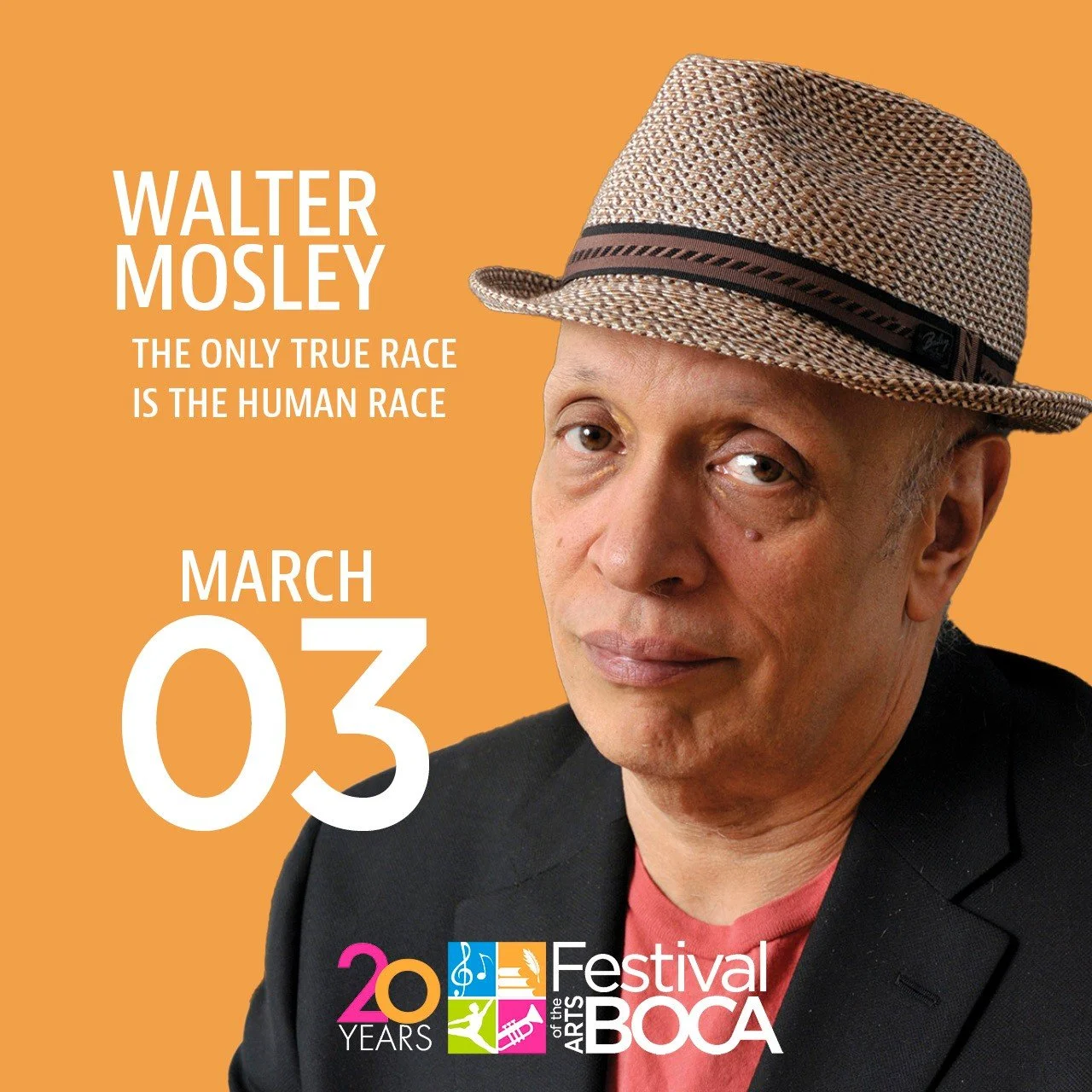 Walter Mosley: The Only True Race Is the Human Race — Arts in Boca