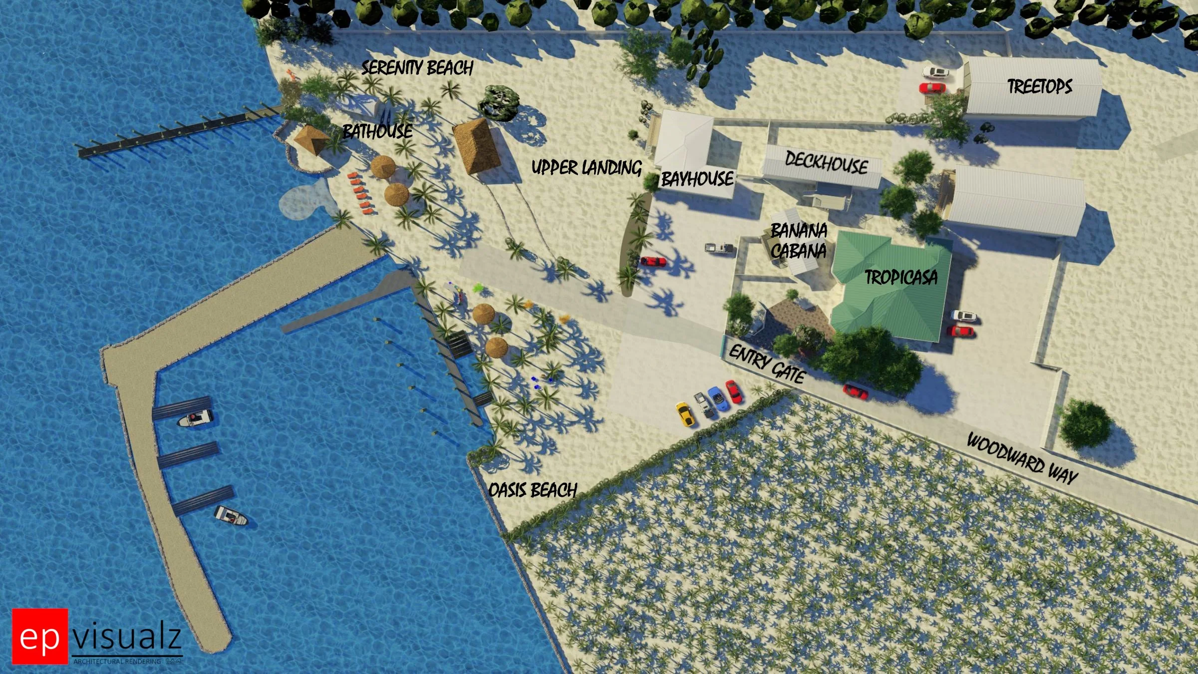Property Layout — Dream Bay Resort