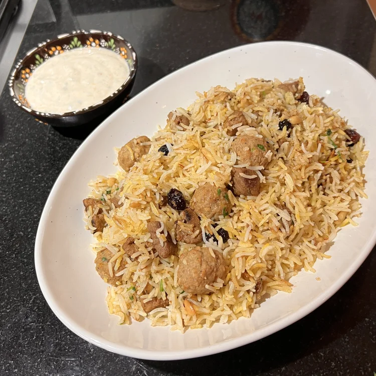 Mumbai’s Famous Berry Pulao — Simply Bhonu Chai and Spice Blends