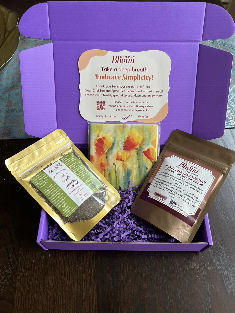 Chai Tea Blends Variety Box — Simply Bhonu Chai and Spice Blends