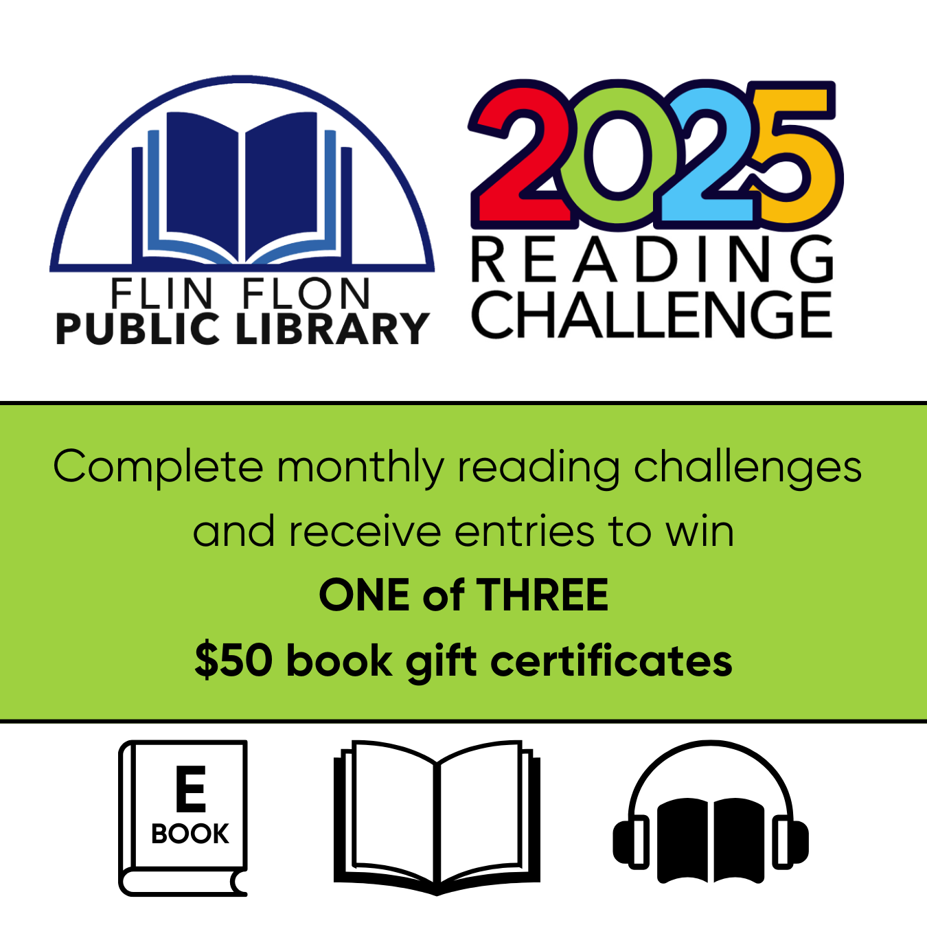 2025 Reading Challenge — Flin Flon Public Library
