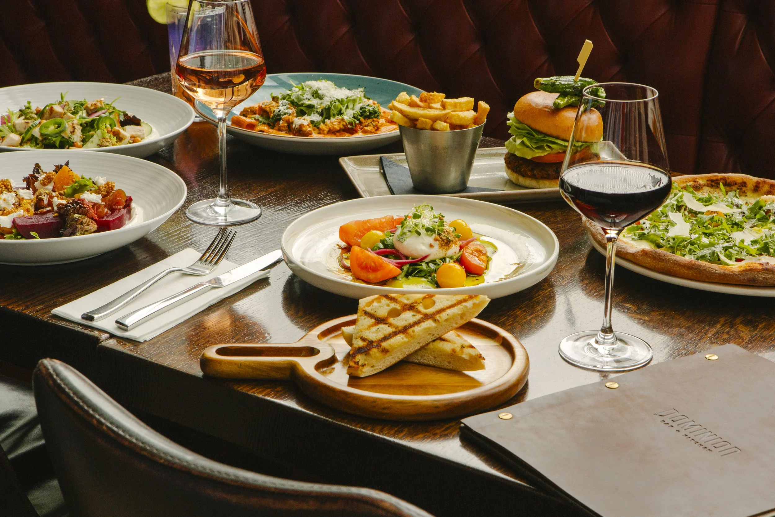 Menus — Dominion Bar + Kitchen