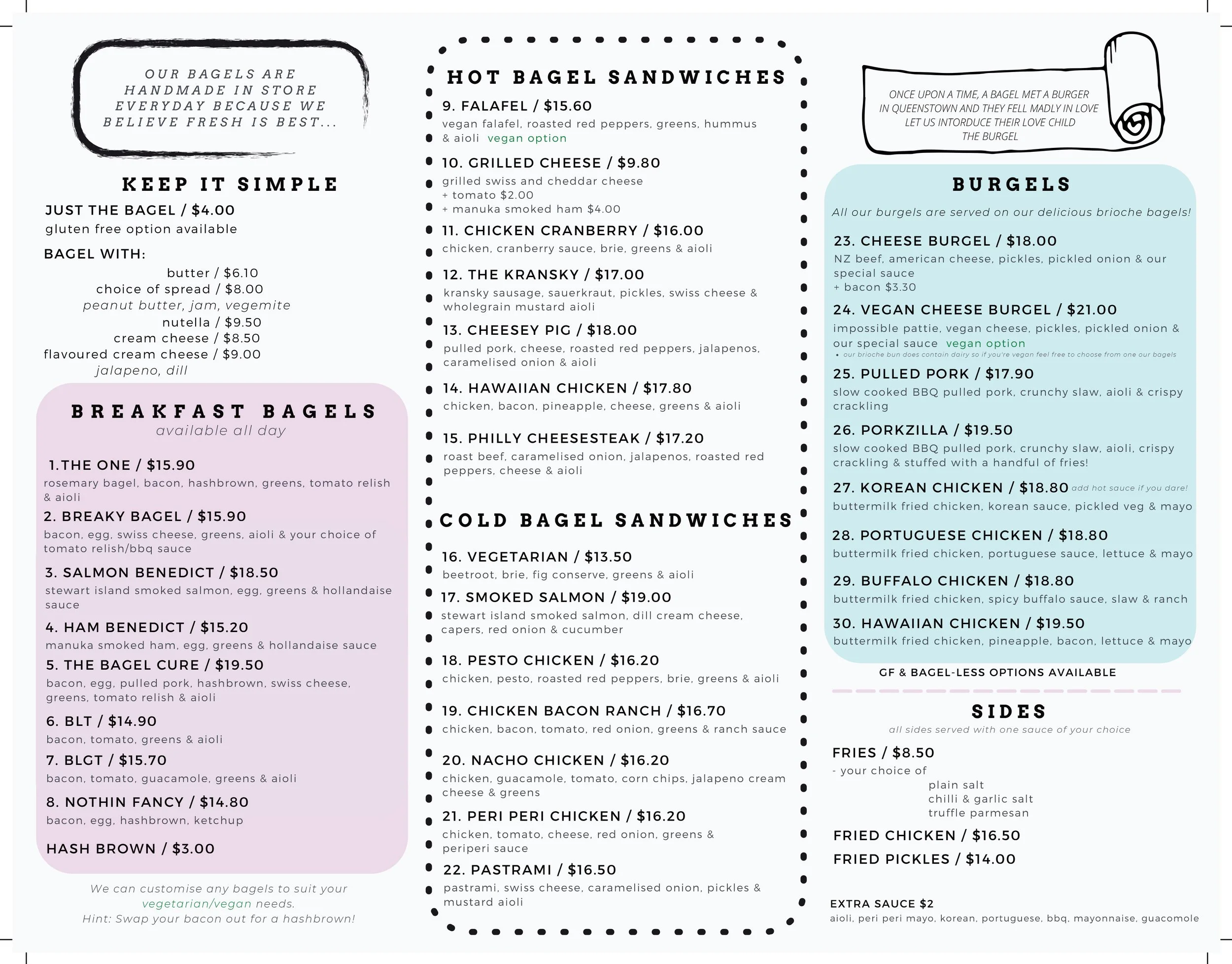 Our Menu — Balls and Bangles