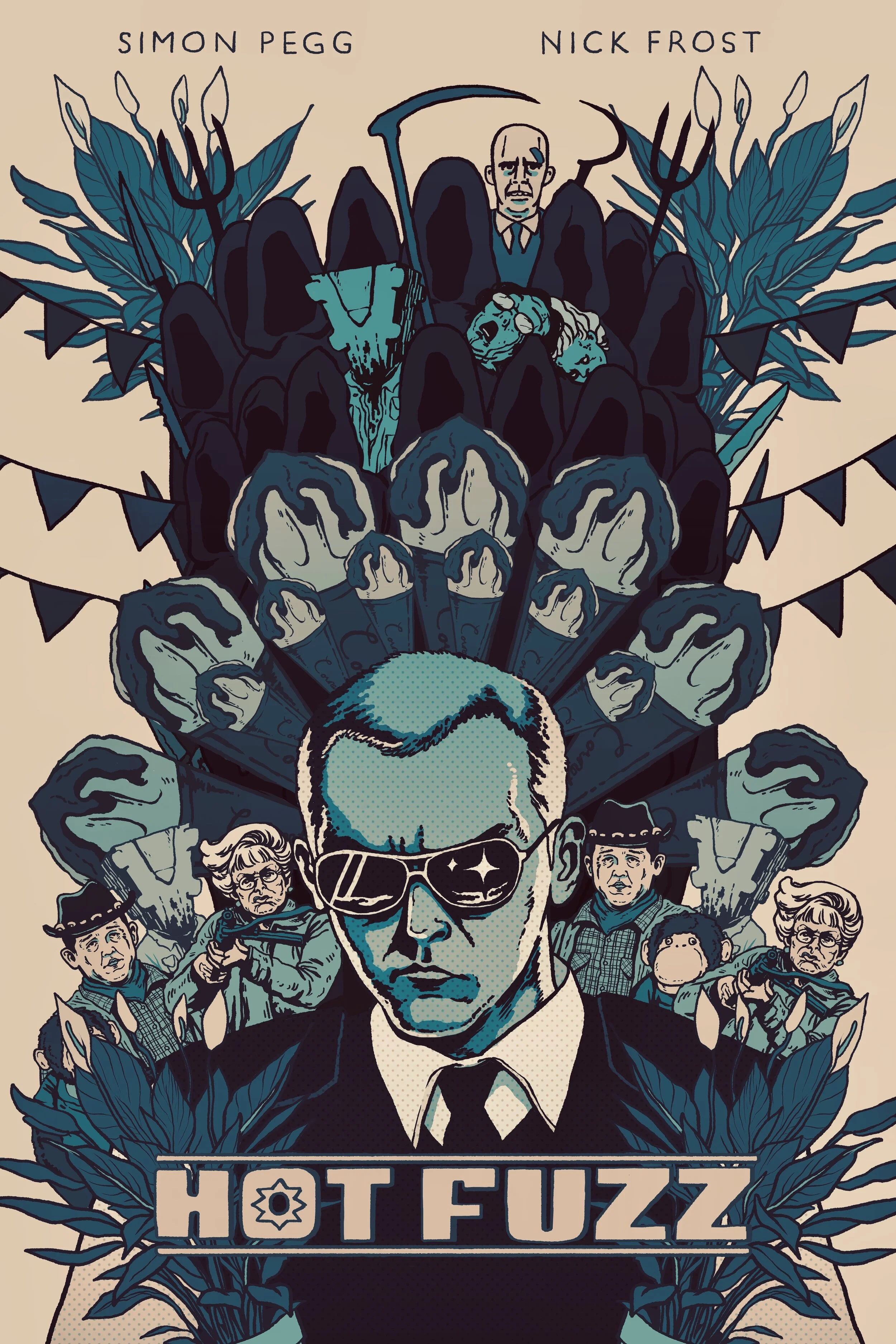 Hot Fuzz Poster