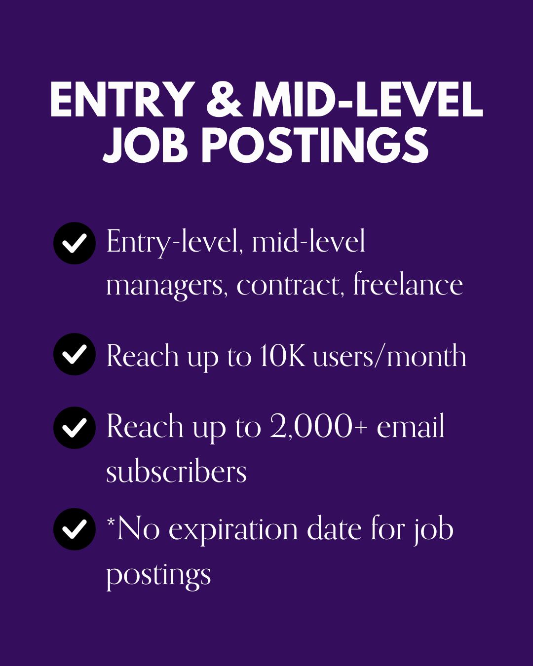 Entry and Mid-Level Positions — Black Remote She