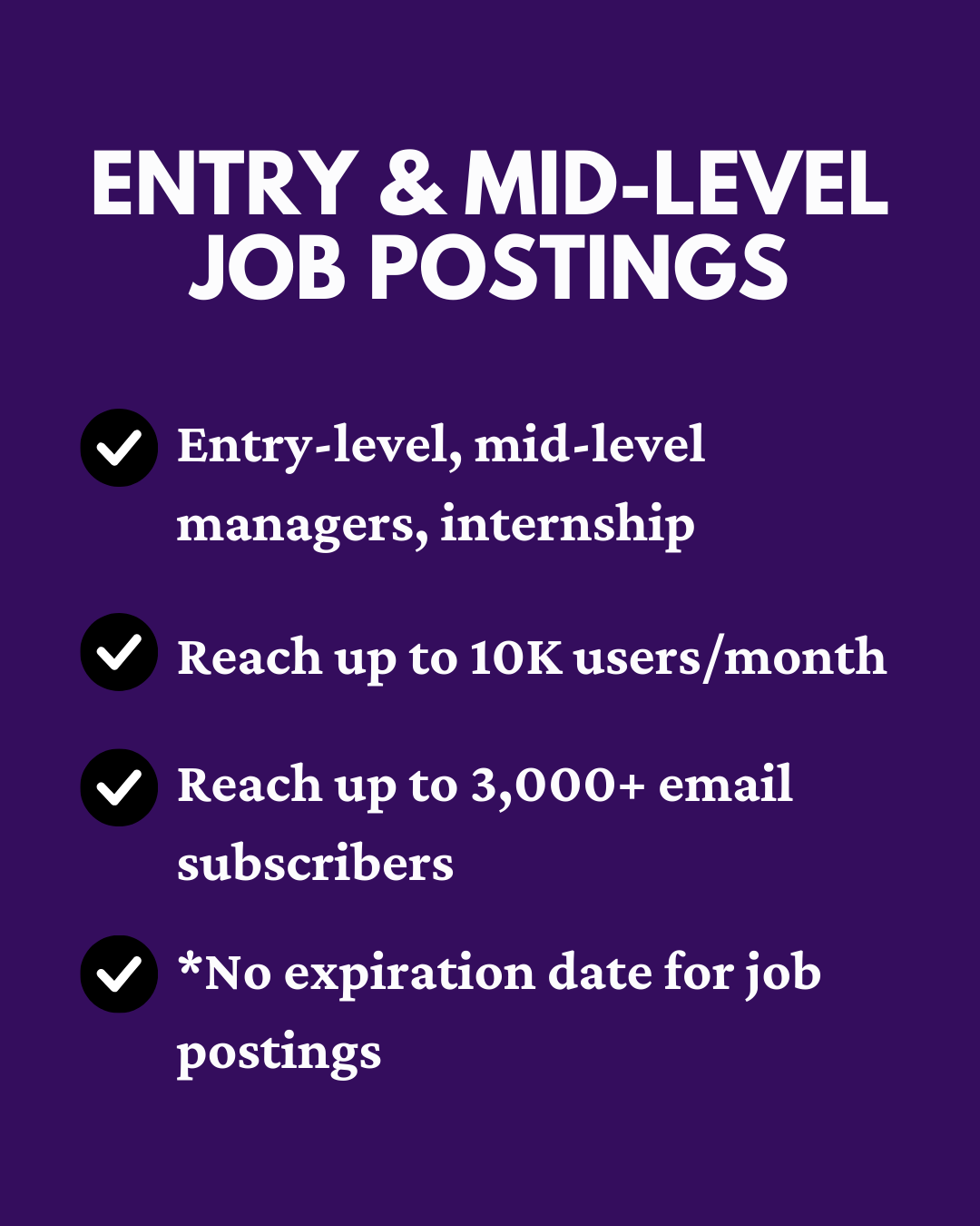 Entry and Mid-Level Positions — Black Remote She