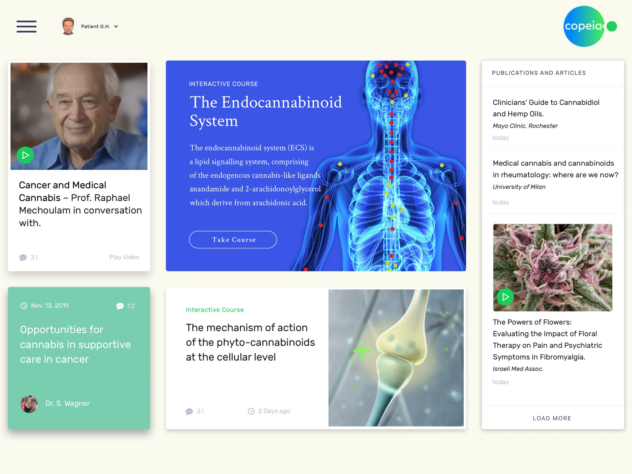 Copeia. Digital health solutions für eine medizinische Cannabistherapie