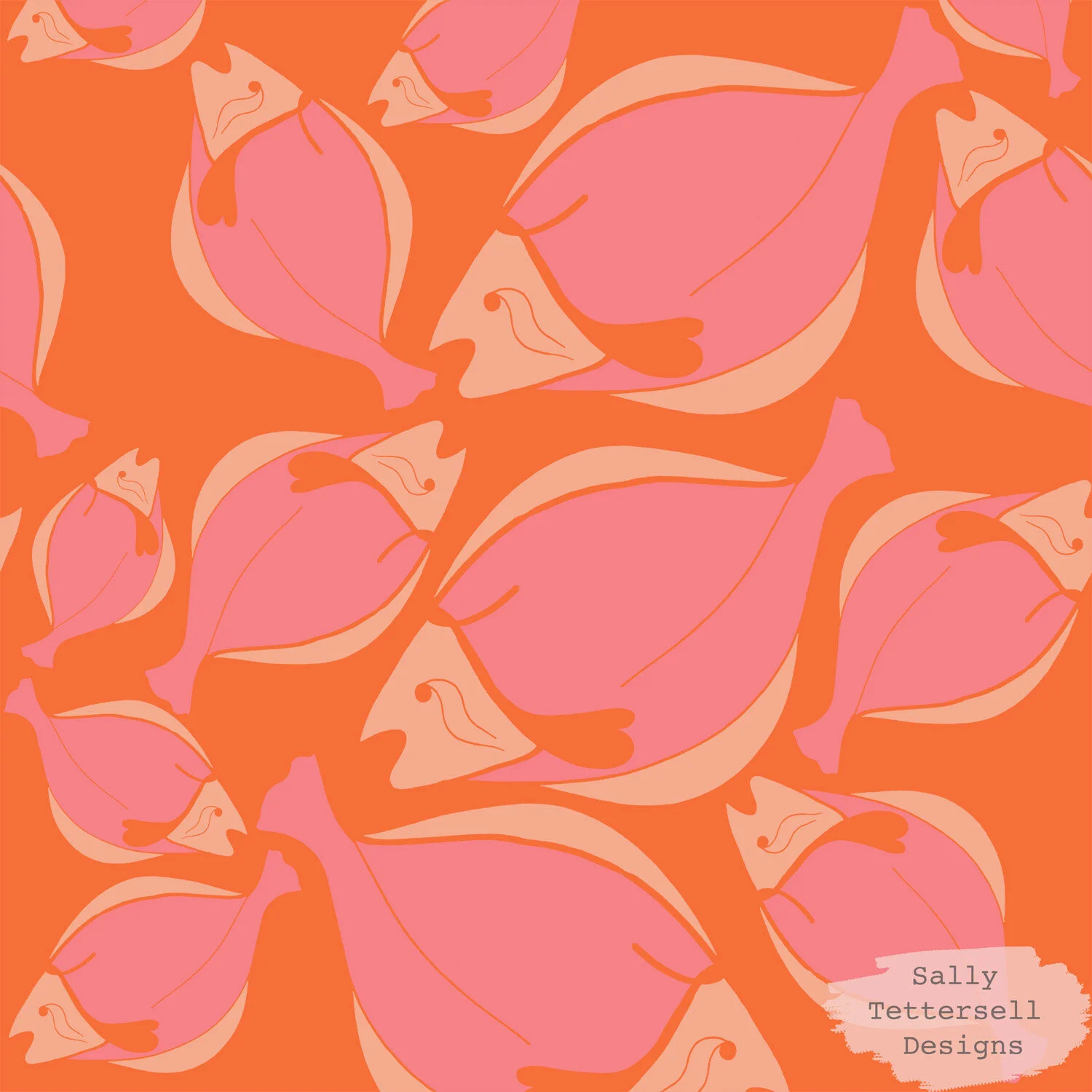 Retro Inspired Homewares and Gifts By Sally Tettersell Designs