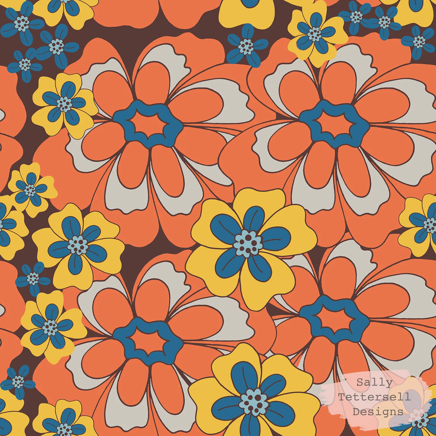 Retro Inspired Homewares and Gifts By Sally Tettersell Designs
